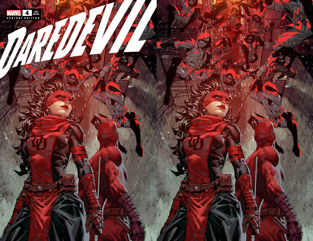 DAREDEVIL 4 KAEL NGU EXCLUSIVE VARIANT 2 PACK (10/12/2022) SHIPS 11/2/