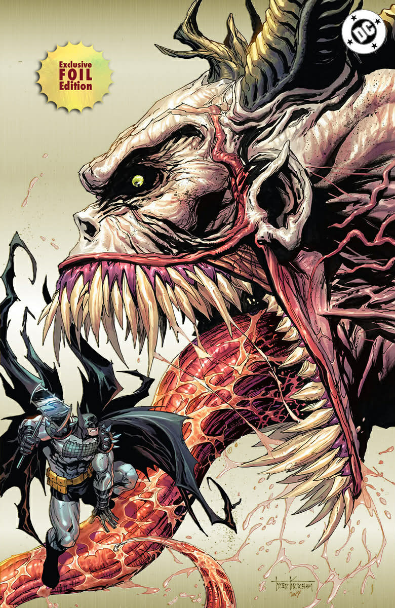 ABSOLUTE BATMAN #18 TYLER KIRKHAM EXCLUSIVE GOLD FOIL "VENOM" VARIANT